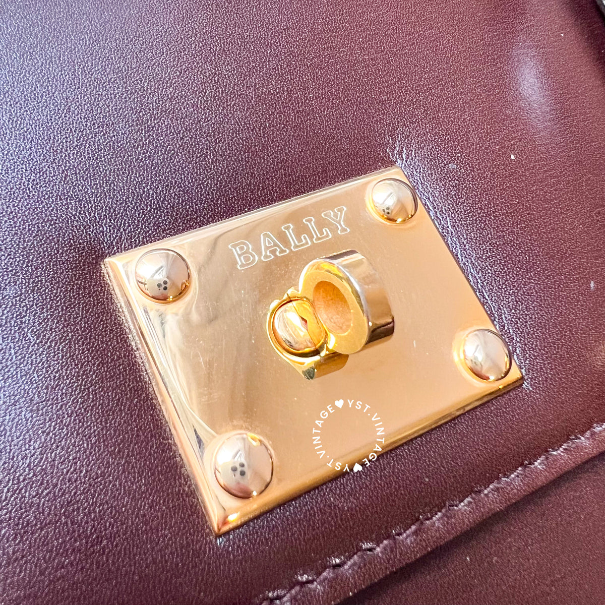 Vintage Bally Mini Kelly Bag - Brown – YST.vintage